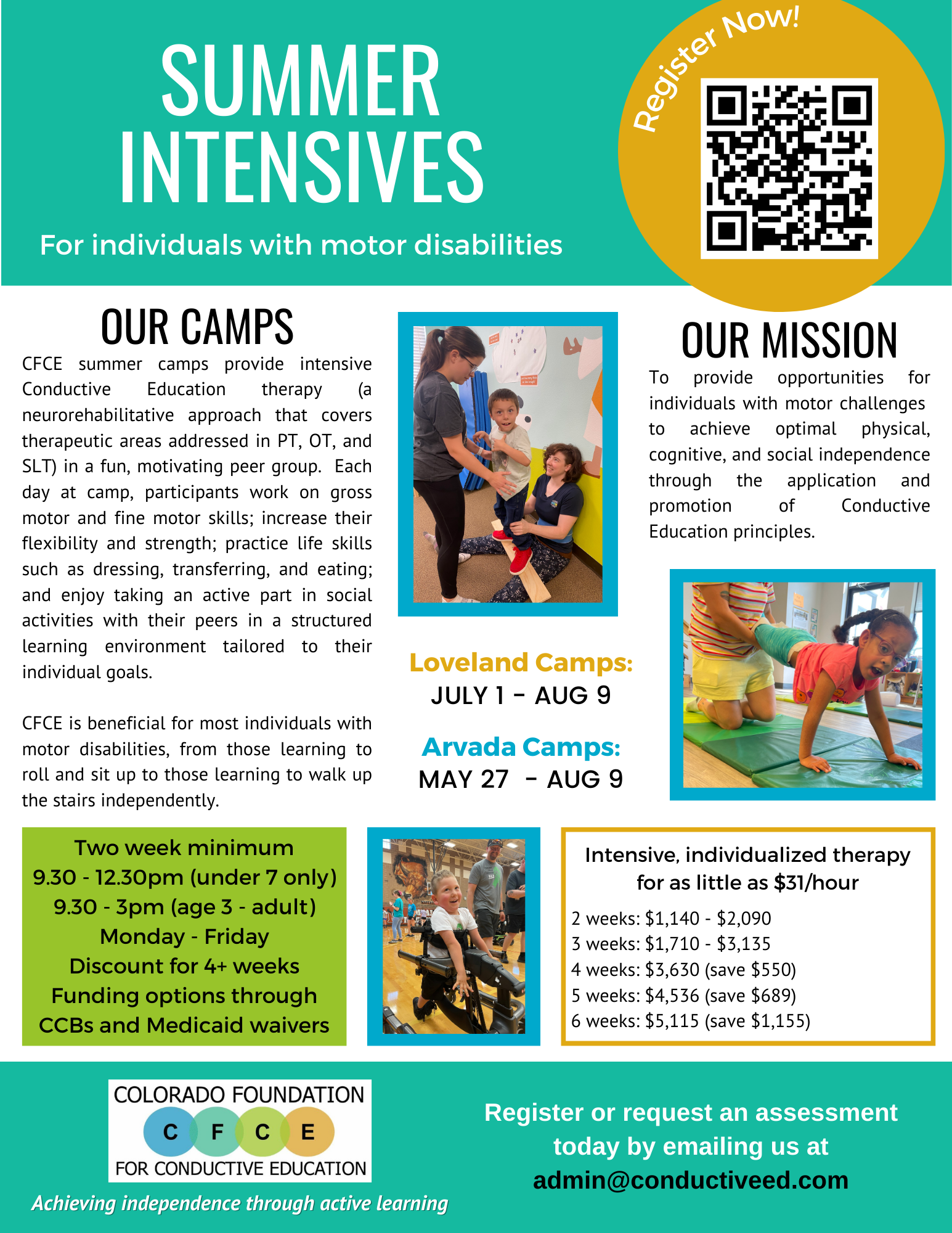 Summer Camp :: Conductive Education